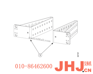 Cisco C9500X-ACCKIT-23I=|思科交换机机架安装配件|C9500X用| C9500X-ACCKIT-23I ...