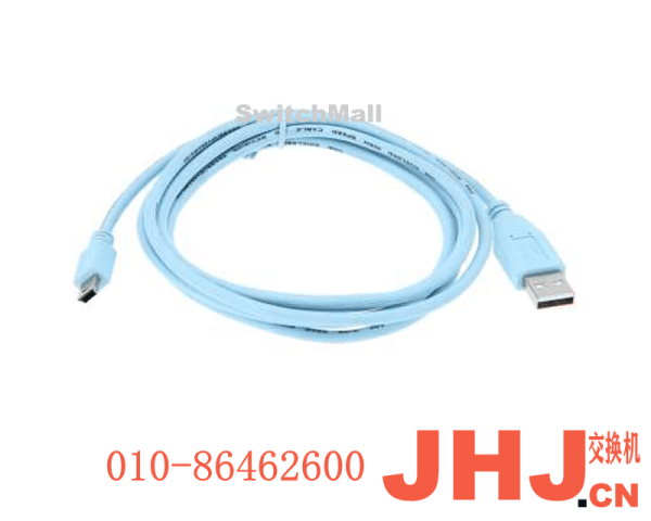 Cisco CAB-CONSOLE-USB |配置调试线,Console线缆 mini-B 接口| Console Cable 6 Feet ...