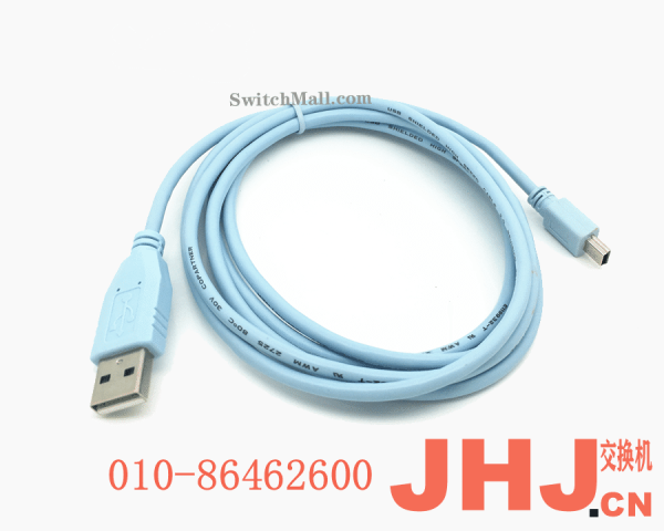 Cisco CAB-CONSOLE-USB|思科交换机配件|Console线缆|调试线|Console Cable 6ft with USB ...