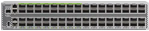 N9K-C9332D-GX2B | 思科Nexus 9300-GX2系列32个 400/100-Gbps QSFP-DD端口,2个 1/10 SFP+万兆端口 | Cisco N9K ...